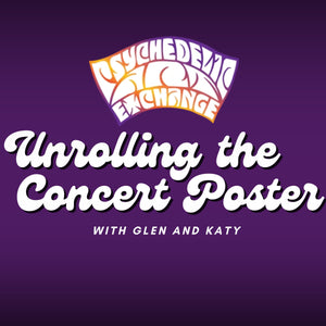 Introducing Our New Podcast: Unrolling the Concert Poster